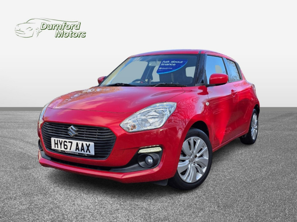 SOLD - Used SUZUKI SWIFT 2017 Red in Southampton, Hampshire | Durnford ...